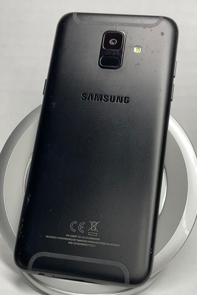 Samsung Galaxy A6 - A600P - 32GB - Black Locked to Sprint Clean | eBay
