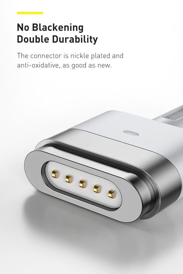 Blue 2m USB Type C To Magsafe 3 Cable Cord for MacBook Air Pro A2442 ...