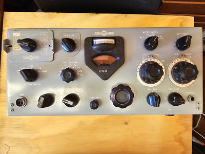 Collins Radio - KWM-1 HF Transceiver - Clean | eBay