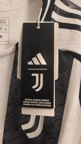 Adidas 24/25 Juventus Home Authentic Soccer Jersey (IT6056) Mens Size L ...