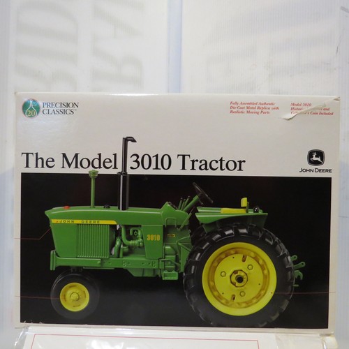 Ertl John Deere 3010 Tractor Precision Series #20 1/16 JD-15210-1HC-B ...
