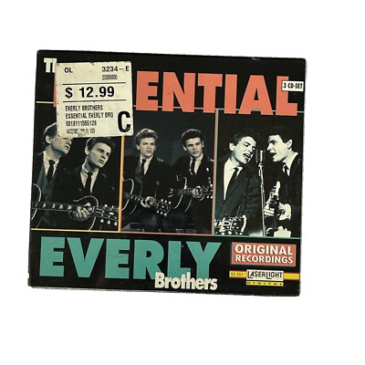 THE ESSENTIAL Everly Brothers 3CD Set New Sealed Laser Light Original ...