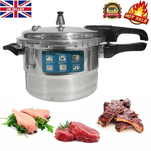 5/7 Litre Home Dual Handle aluminum Pressure Cooker Kitchen Catering ...