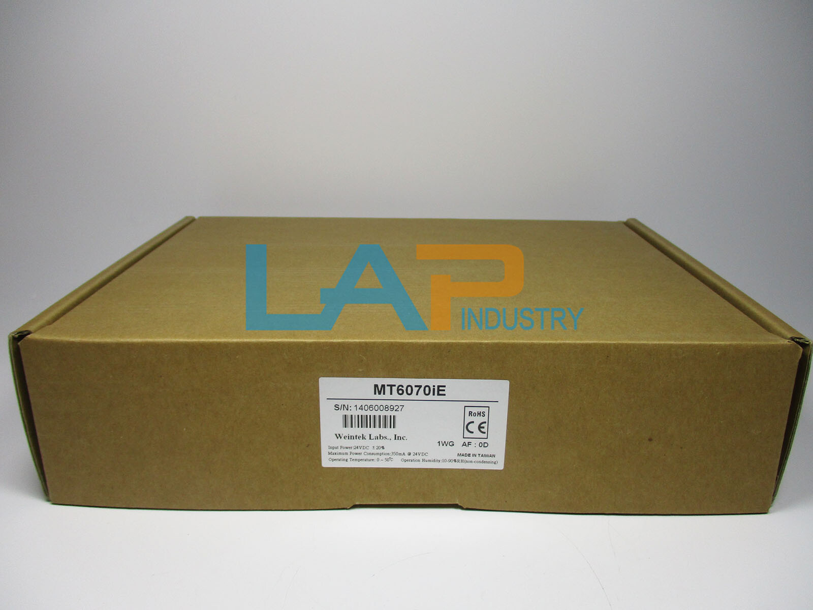 Weintek Weinview MT6071iE instead MT6070iE HMI Operator 7" TFT Display ...