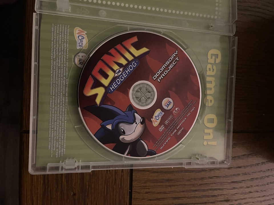 Sonic the Hedgehog: Doomsday Project (DVD, 2010) 843501001417| eBay