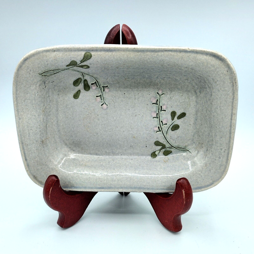 MPM de (Mountain Meadow Pottery) ART POTTERY Small Dish Floral Vintage ...