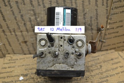 2008-2012 Chevrolet Malibu ABS Pump Control OEM 22800233 Module 119-9A5 ...