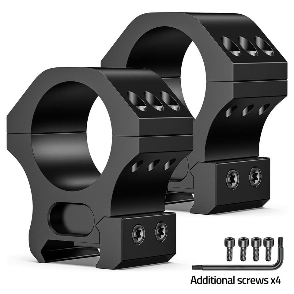 30mm Low/Medium/High Profile Scope Rings for Picatinny Bases Mount ...