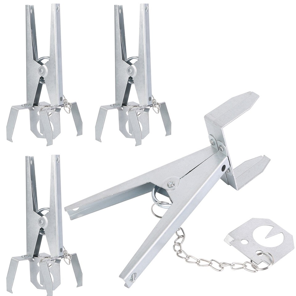 4Pcs Reusable Mole Traps Pest Control Traps for Gopher Vole Lawn Shed ...