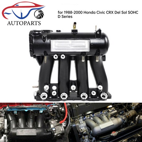 Racing D15 D16 D-Series Intake Manifold For 1988-2000 Honda Civic CRX ...