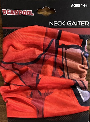 Marvel Deadpool Neck & Face Gaiter PPE Accessory NIP | eBay
