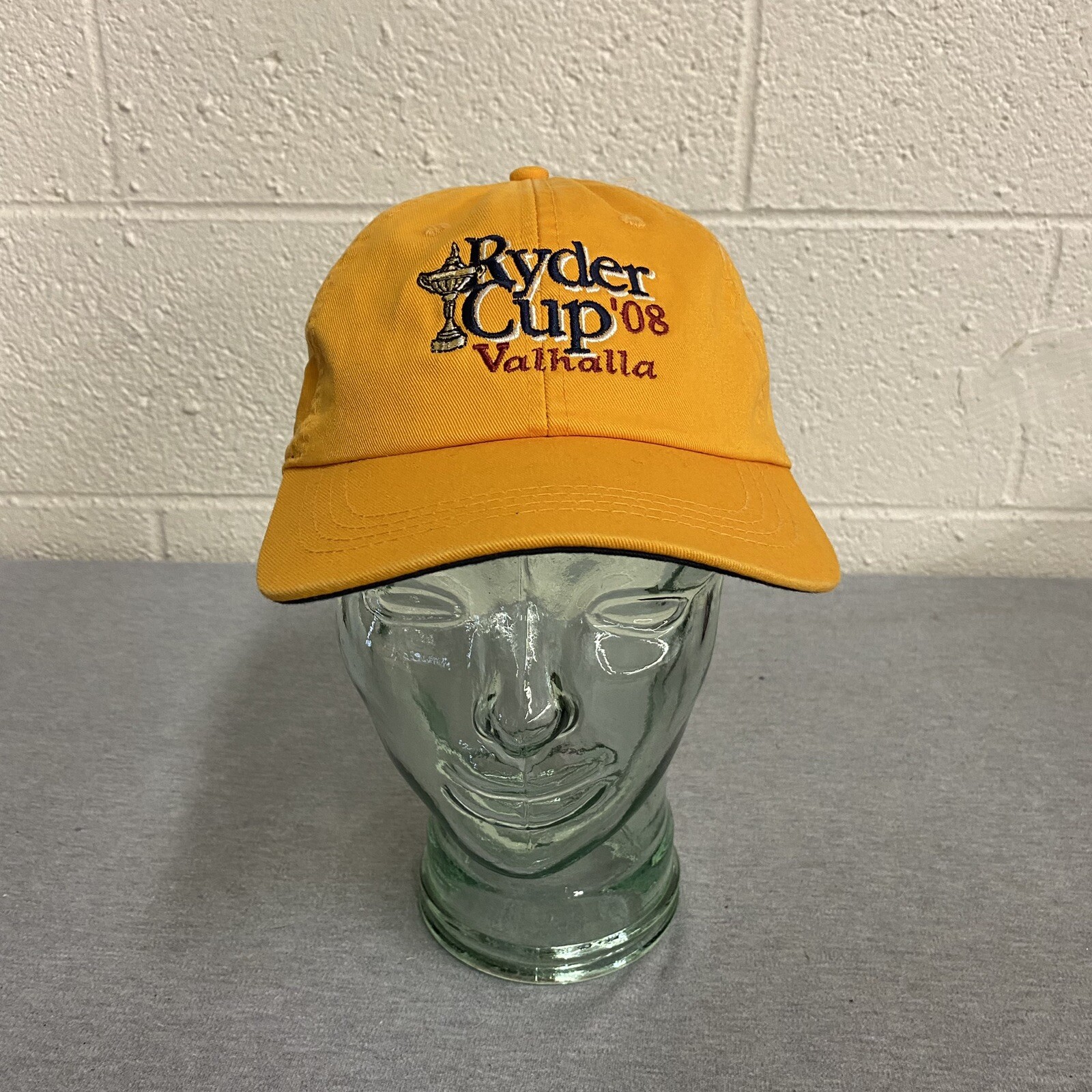 Ryder Cup 2008 Valhalla Golf Hat Yellow Ahead Cap | eBay