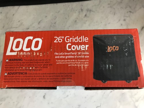 READ LOCO Griddle Grill Cover 26" With Zippered Back and Rip Resistant ...