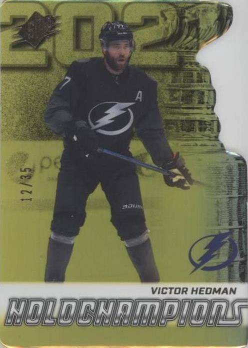 2022-23 SPx - Holochampions Victor Hedman #HC-VH Gold /35 for sale ...