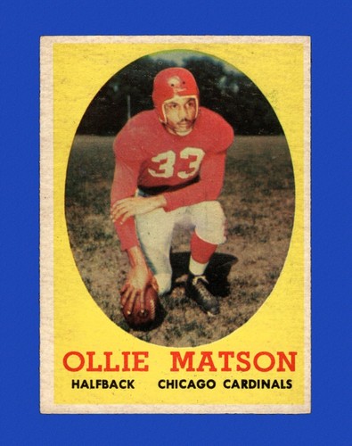 1958 Topps Set-Break #127 Ollie Matson EX-EXMINT *GMCARDS* | eBay