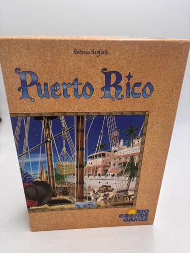 Puerto Rico Board Game by Rio Grande Games, Pre-owned, Complete Bonus ...