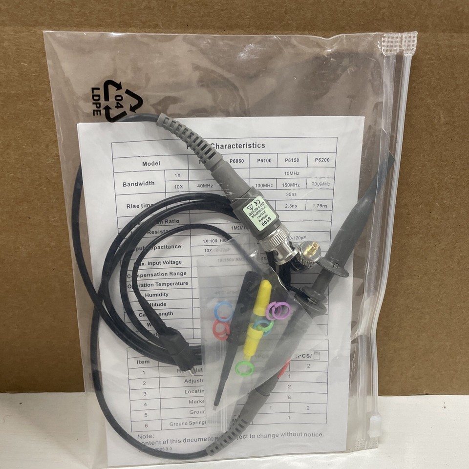Tektronix P6000 1X & 10x Oscilloscope Probe *New Unused* | eBay