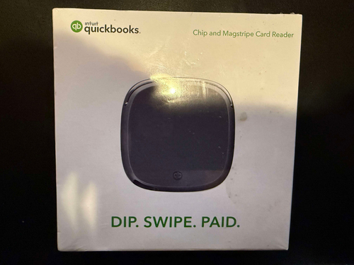 Intuit Quickbooks Bluetooth Chip and Magstripe Card Reader New And ...