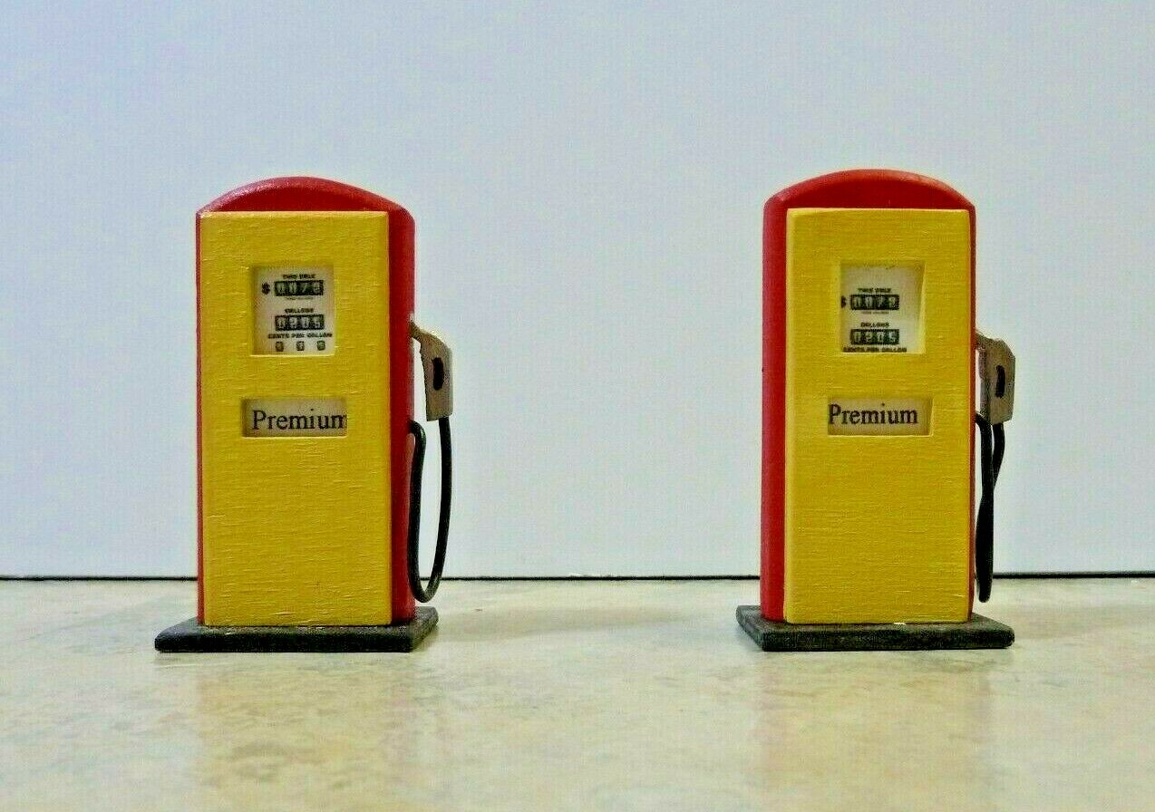 2 Pumps 1/24-1/25 Scale Gas Pump Model Composite Finished and ...