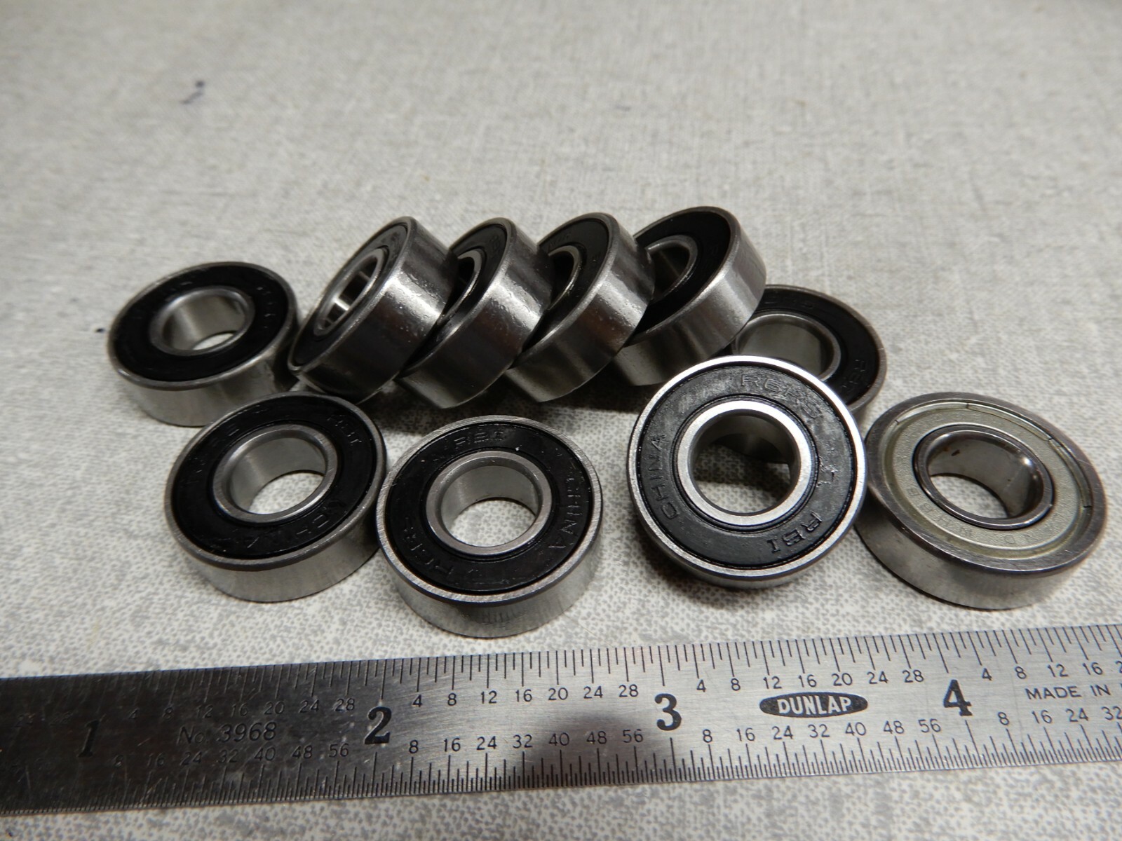 China R6RS Ball Bearings Qty 9 NOS Plus One More | eBay
