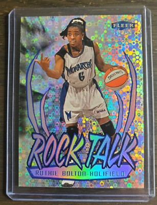1999 Fleer Ultra WNBA Rock Talk Ruthie Bolton Holifield Sacramento ...