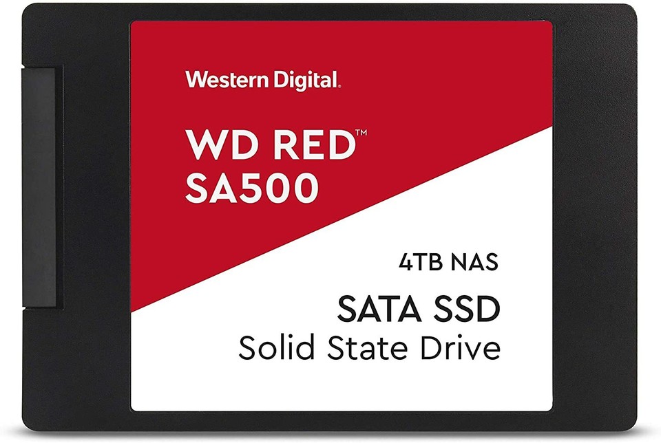 New WD 4TB Red SA500 SSD WDS400T2R0A 3D 2.5" Retail Packing 5 Years ...