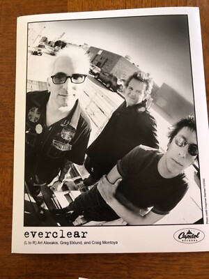 Everclear Rare 8x10 Press Photo #6 - Art Alexis, Greg Eklund & Craig ...