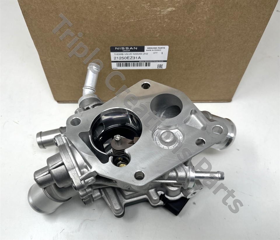Genuine Nissan 21250-EZ31A Valve Assy Water Control 21250EZ31A OEM | eBay