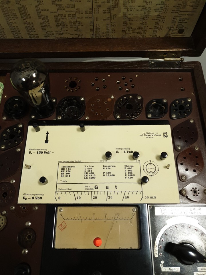 RE304 Telefunken Tube measured Ia=38mA NOS | eBay