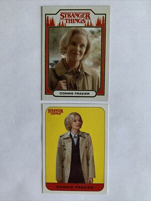 STRANGER THINGS Character Card & Sticker ST-17 & 17 of 20 CONNIE ...