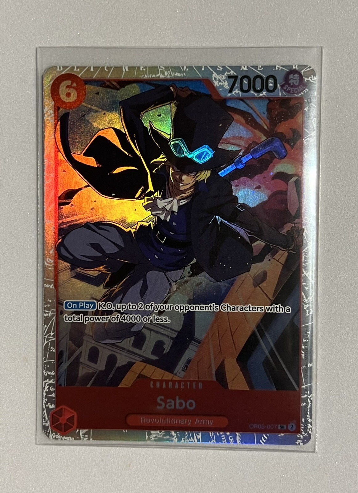 ONE PIECE Card TCG Sabo OP05-007 SR Awakening of the New Era English OP ...