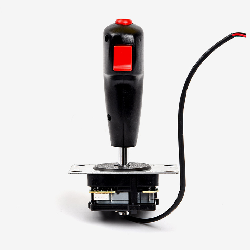 Arcade Game Mini Grap Flight Yoke Stick Joystick With Trigger & Top ...