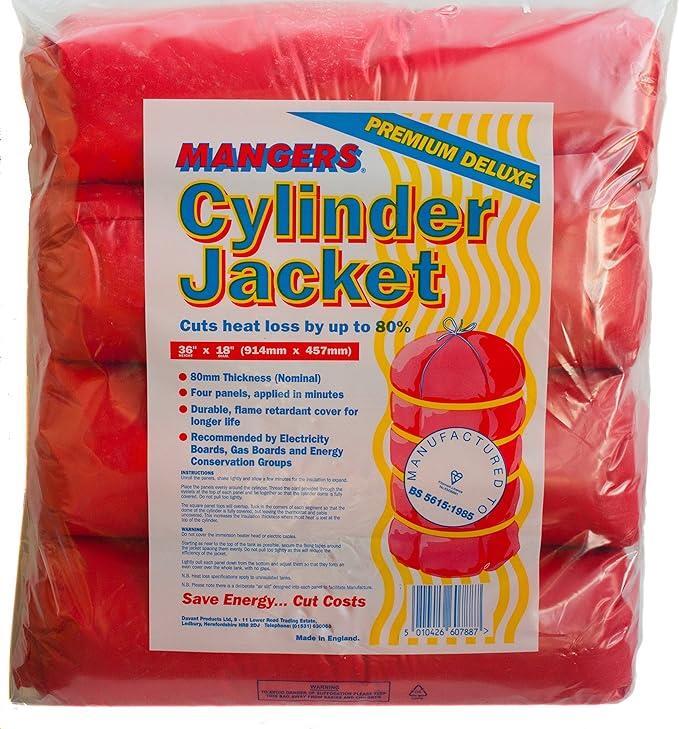 36 x 18 Hot Water Cylinder Jacket Tank Insulation Lagging Immersion ...