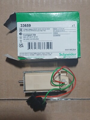 New Mtz Square D Nw Schneider 33659 SHUNT TRIP MX-XF/SHT-SHC 24VAC-24 ...