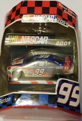 Trevco Nascar Jeff Burton 2001 Christmas Tree Ornament Xmas | eBay