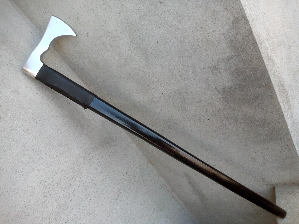 Walking Stick AXE Wood Handle Best Gift For Father Grand Parents ...