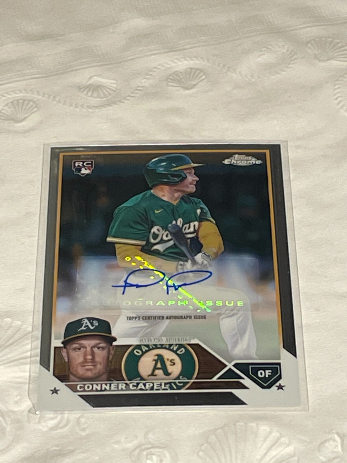 2023 Topps Chrome Update MLB Baseball Conner Capel Rookie RC Auto ...