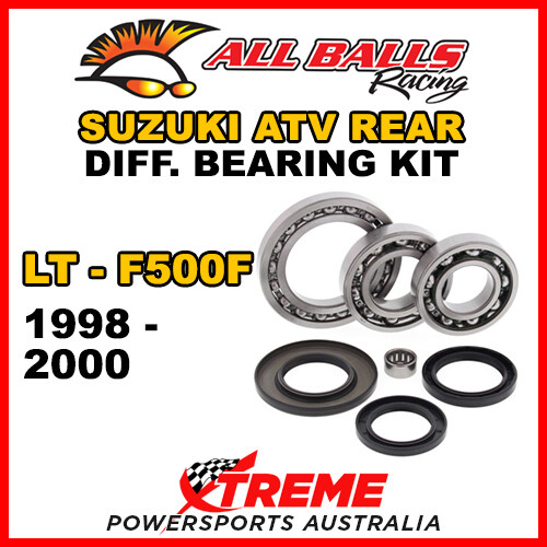 25-2041 For Suzuki LTF 500F 1998-2000 ATV REAR DIFFERENTIAL BEARING ...