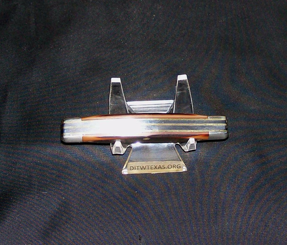 Schrade 33OT Knife Old Timer Jack 3-5/16" Closed 1980's Delrin Handles ...