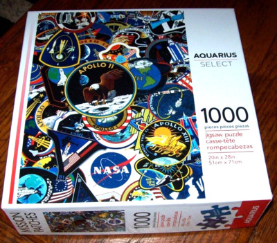 NASA APOLLO Mission Patches ~ Aquarius Select 1000 Pc Jigsaw Puzzle ...