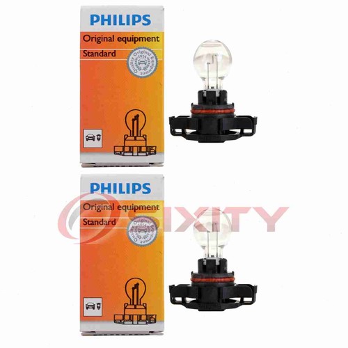 2 pc Philips Back Up Light Bulbs for Peugeot 508 2012-2017 Electrical ...