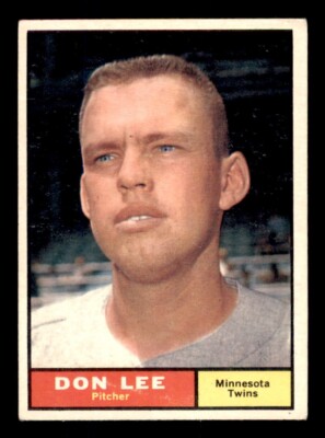1961 Topps Baseball #153 Don Lee VG *e1 | eBay