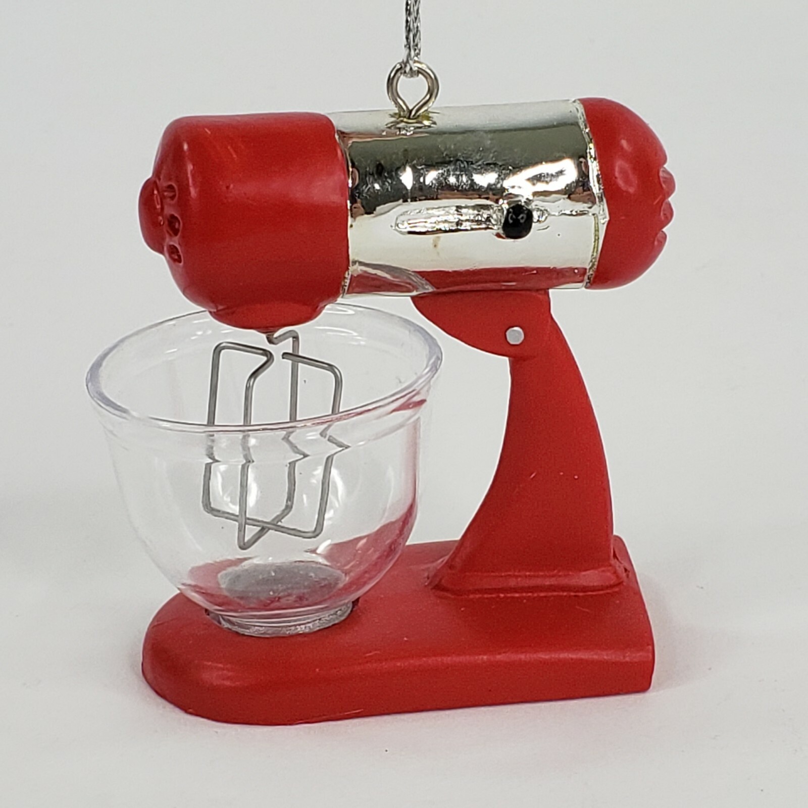 2 Retro Christmas Ornaments Electric Stand Mixer Blender 50s Kitchen ...