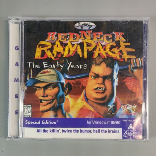 Redneck Rampage: The Early Years PC Game 1998 CD ROM | eBay