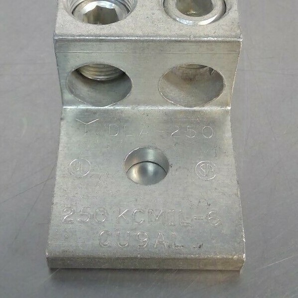 -Ilsco T4A4-250N Aluminum Mech Lug Four conductor Wire Range 250KCMIL-6 ...