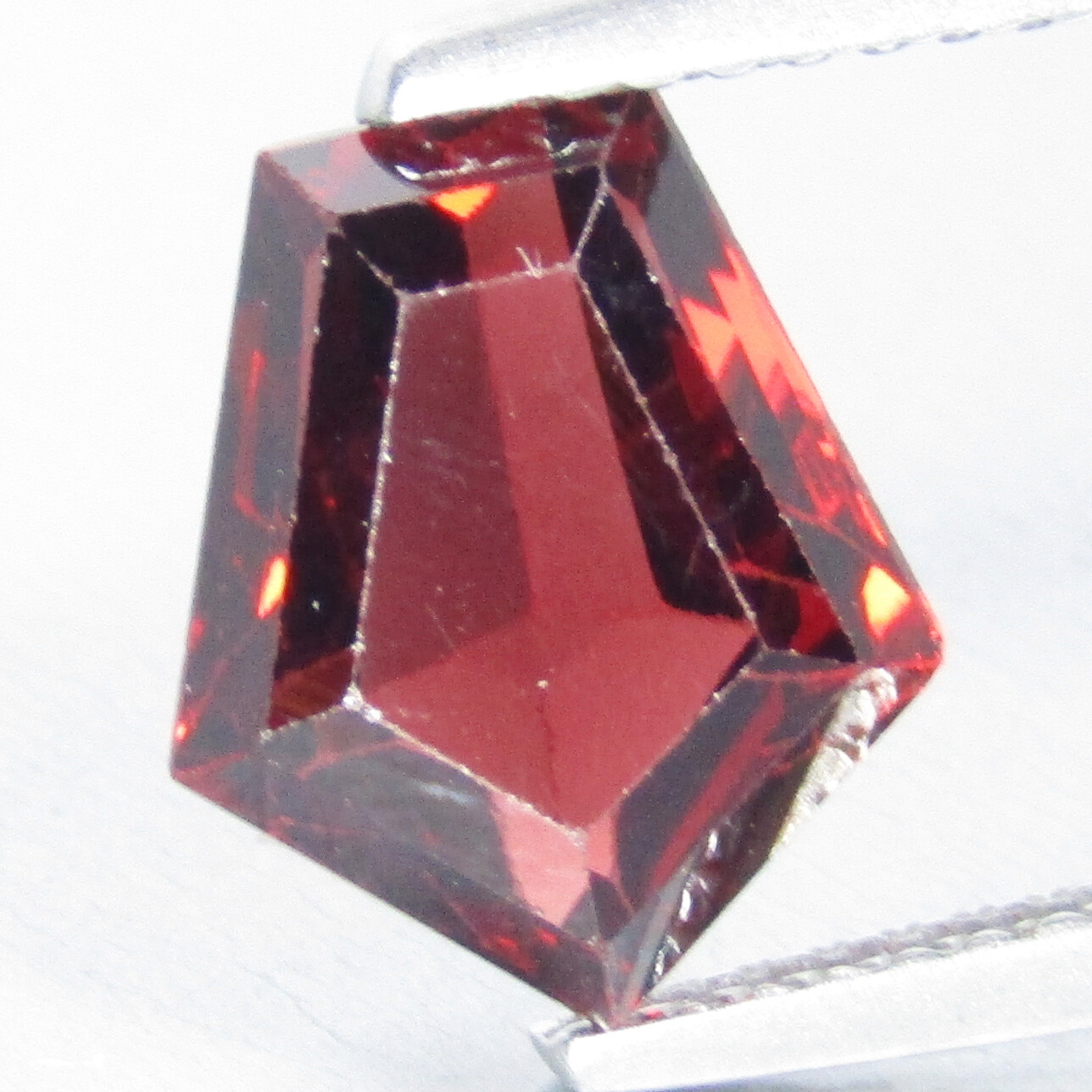 3.56Ct Natural Excellent Red Color Almandine Garnet Fancy Cut 10.5x8 ...