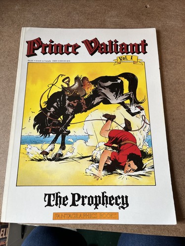 Prince Valiant Vol 1-1987-Strip Reprints Soft Cover-" The Prophecy ...