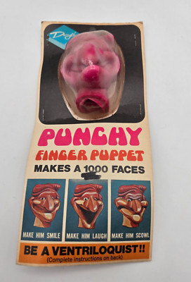 1973 Punchy Finger Puppet Cal-Themes Inc. Novelty Item | eBay