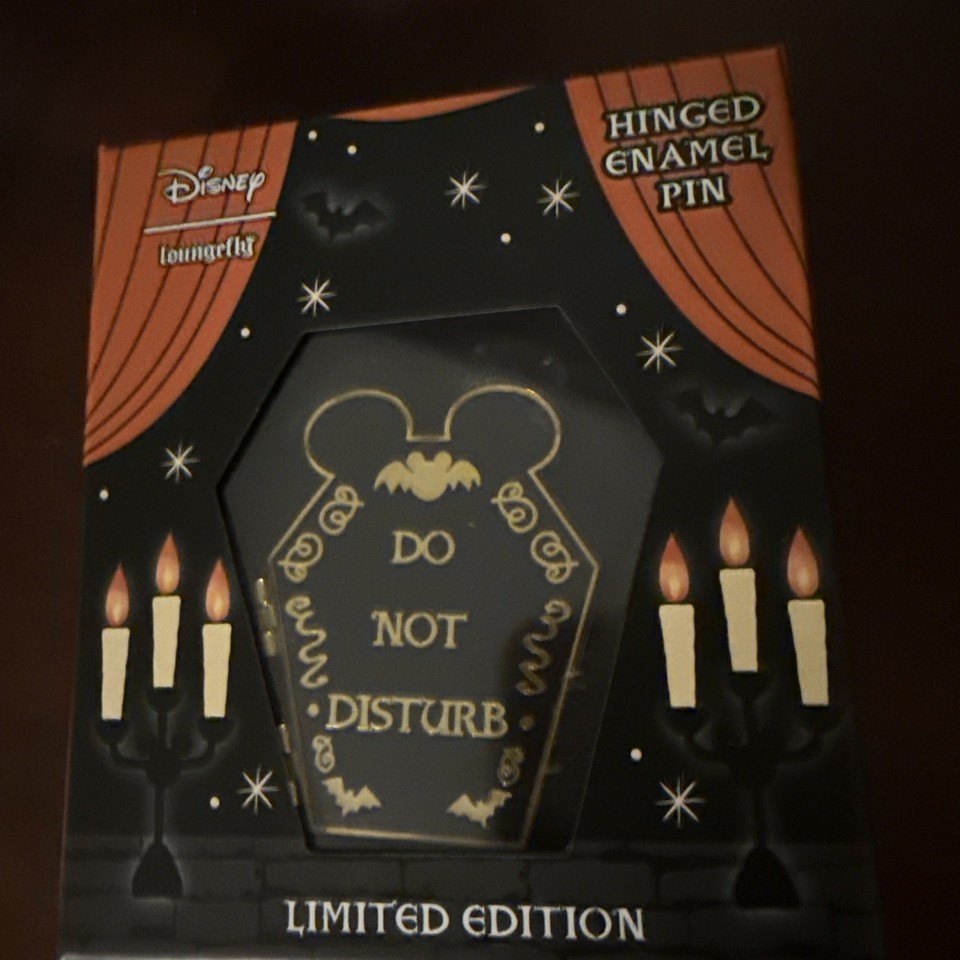 NIB Loungefly Disney Halloween Mickey Mouse Coffin Collector Pin LE ...