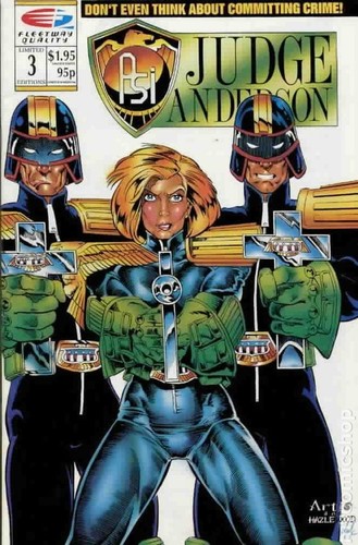 Psi-Judge Anderson #3 FN 1990 Stock Image | eBay